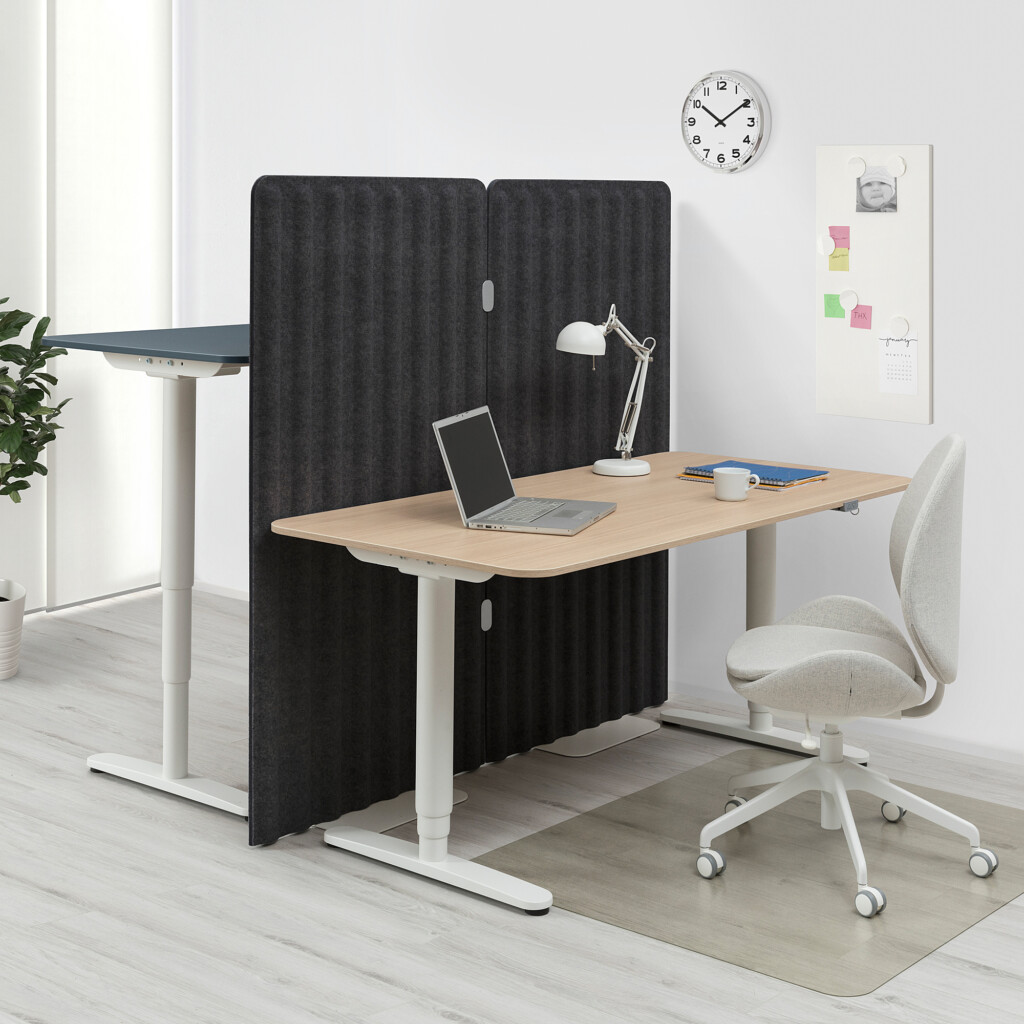 Стол-трансформер с экраном IKEA BEKANT БЕКАНТ 993.875.83 купить в ...